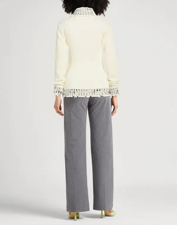 Marni Solid Color Wool Knit Sweater