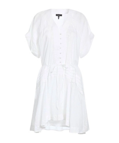 Rag & Bone Solid-color Short-sleeved Dress