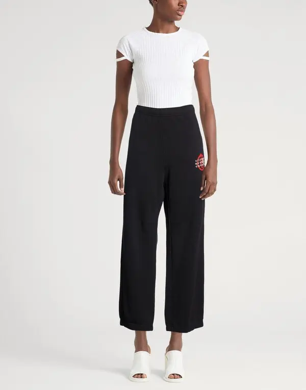 MAISON MARGIELA Solid Color Printed Casual Pants
