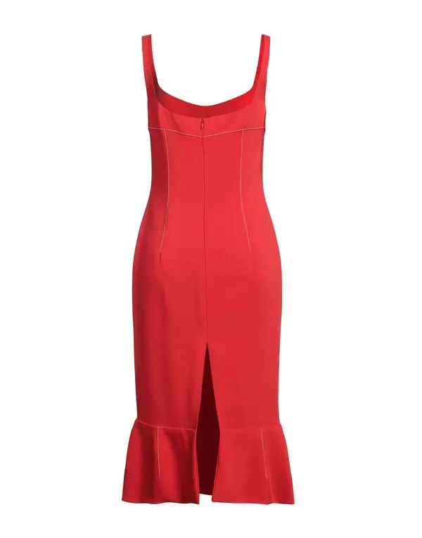 Marni Sleeveless Flared Dress With Piped Trims