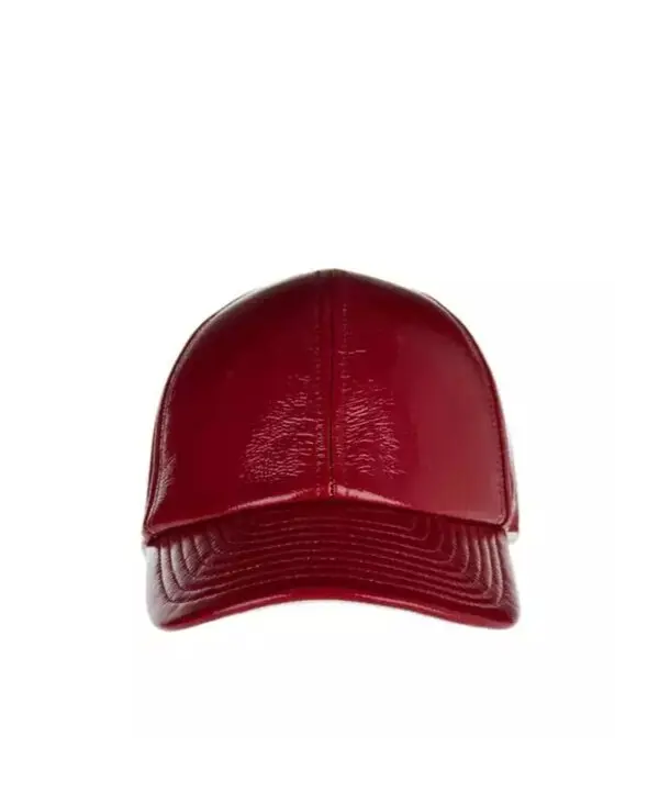 COURREGES Patent Logo Cap - Red