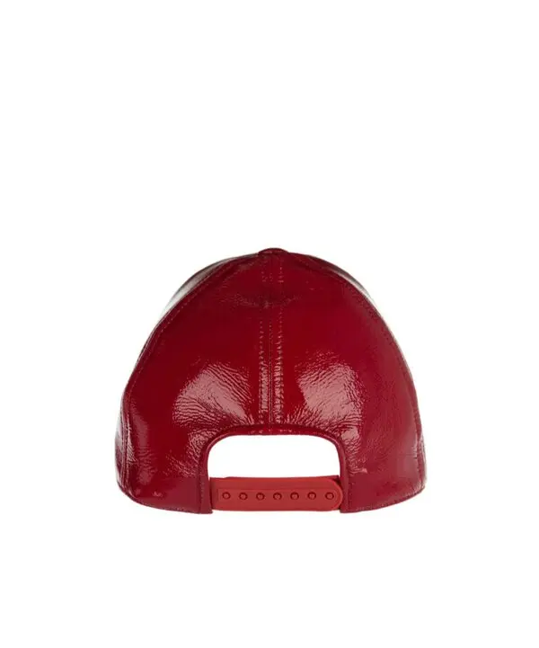 COURREGES Patent Logo Cap - Red