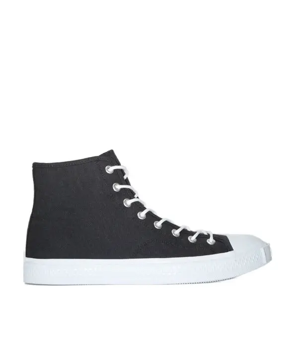 Acne Studios Contrasting Toe-cap High-top Sneakers