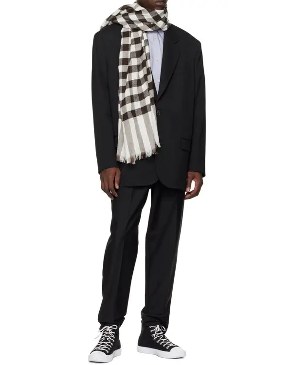 Acne Studios Contrasting Toe-cap High-top Sneakers