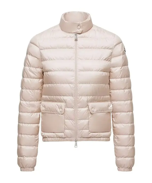 Moncler Lans Short Down Jacket - Light Pink