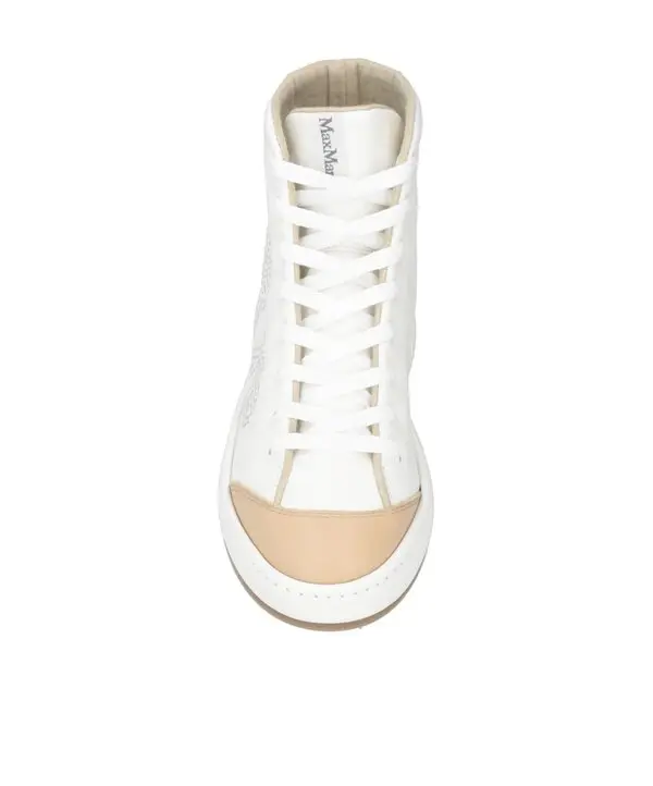 Max Mara Round Toe High Top Casual Shoes