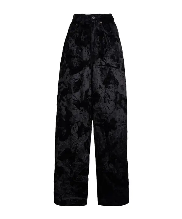 MAISON MARGIELA Wide-leg Trousers - Black