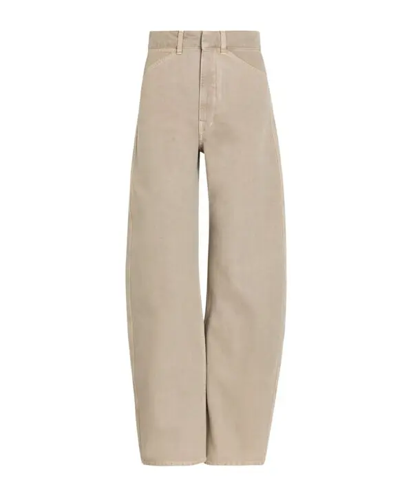 LEMAIRE High-waisted Barrel Leg Jeans
