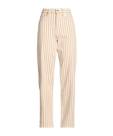 Rag & Bone Striped Straight-leg Jeans