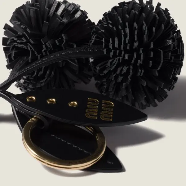 Miu Miu Leather Key Ring Trick