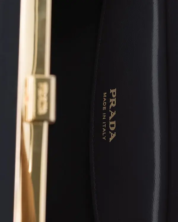 Prada Pyramid Saffiano Leather Mini Bag