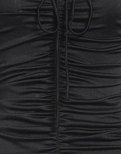 GANNI Ruched Long Sleeve Top