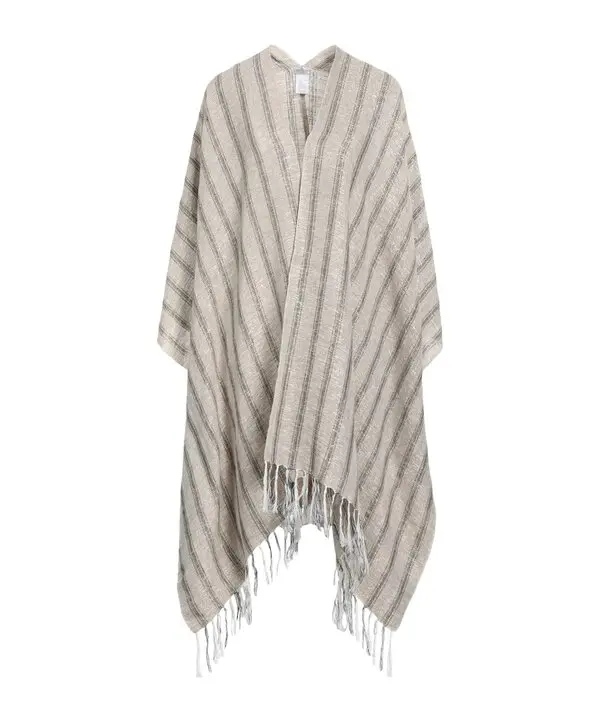 Brunello Cucinelli Striped Cloak