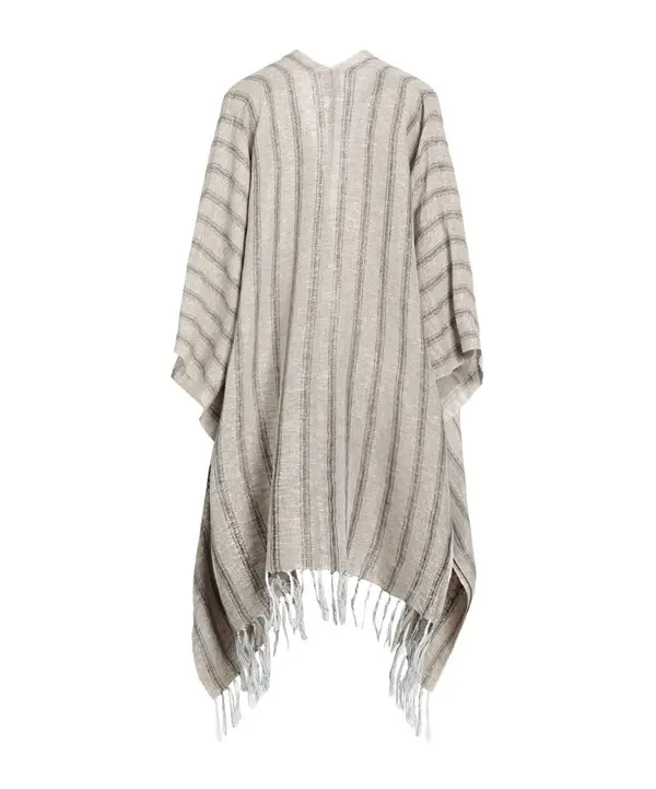 Brunello Cucinelli Striped Cloak