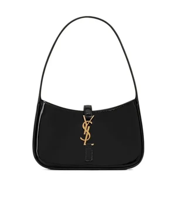 Saint Laurent Mini Le 5 À 7 In Patent Leather