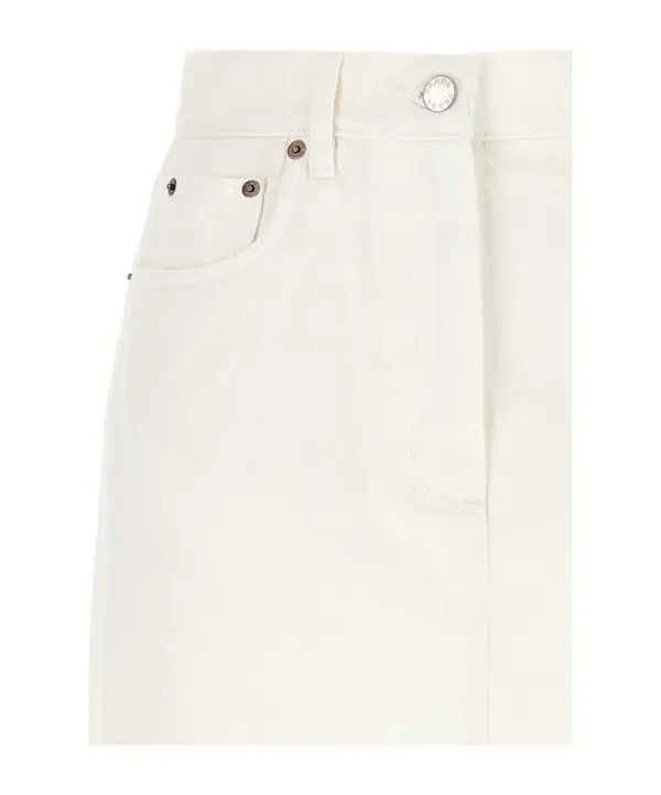 Prada Triangle-logo Mini Skirt