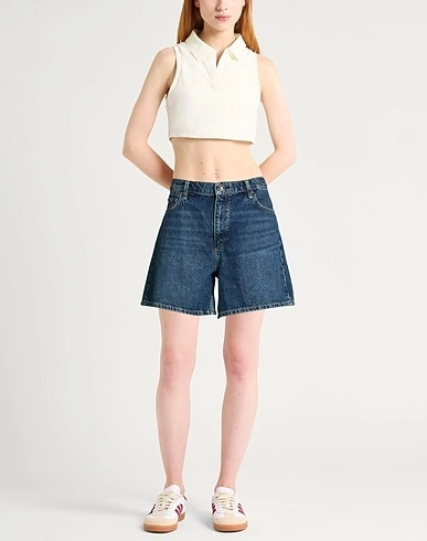 Rag & Bone Dark Denim Shorts