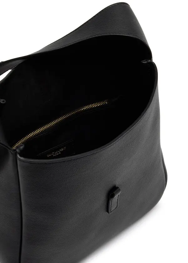 Saint Laurent Litchi Grain Underarm Bag