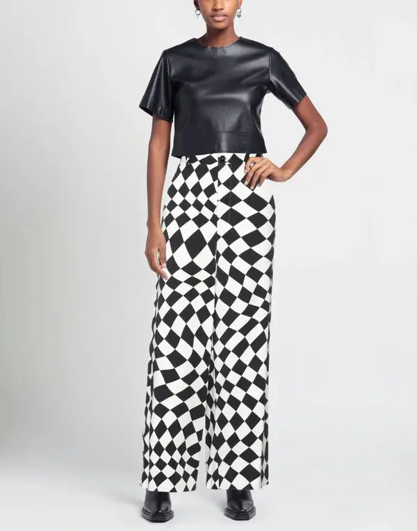 MAISON MARGIELA Plaid Stretch Pants
