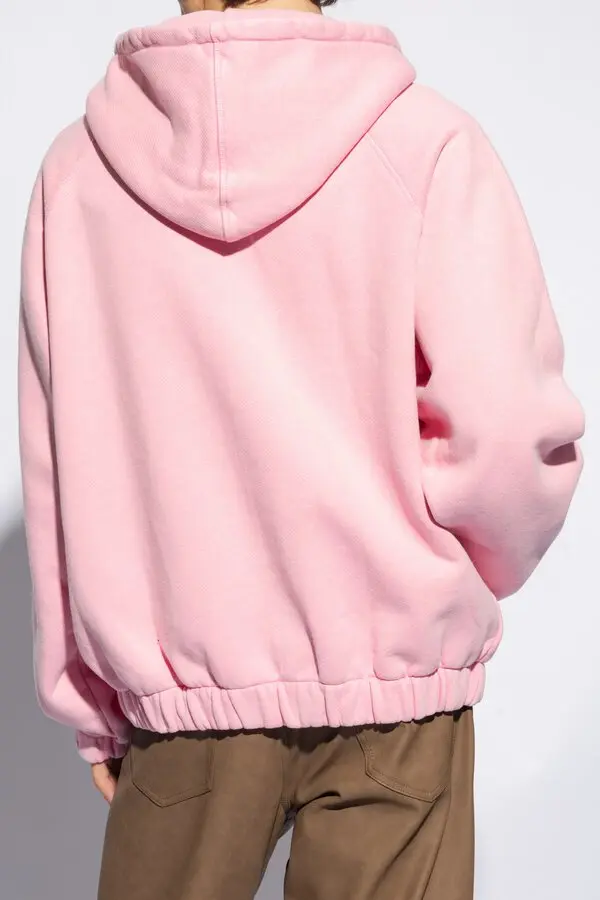 MISBHV Logo-printed Zip-up Hoodie
