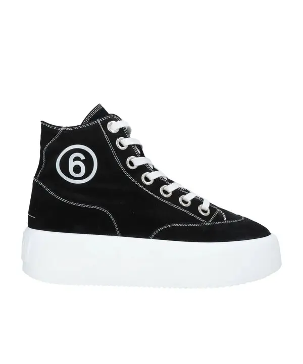 MAISON MARGIELA Solid Color Lace-up Casual Shoes