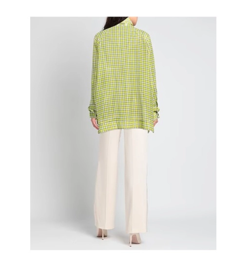 GANNI Checked Tartan Pattern Shirt
