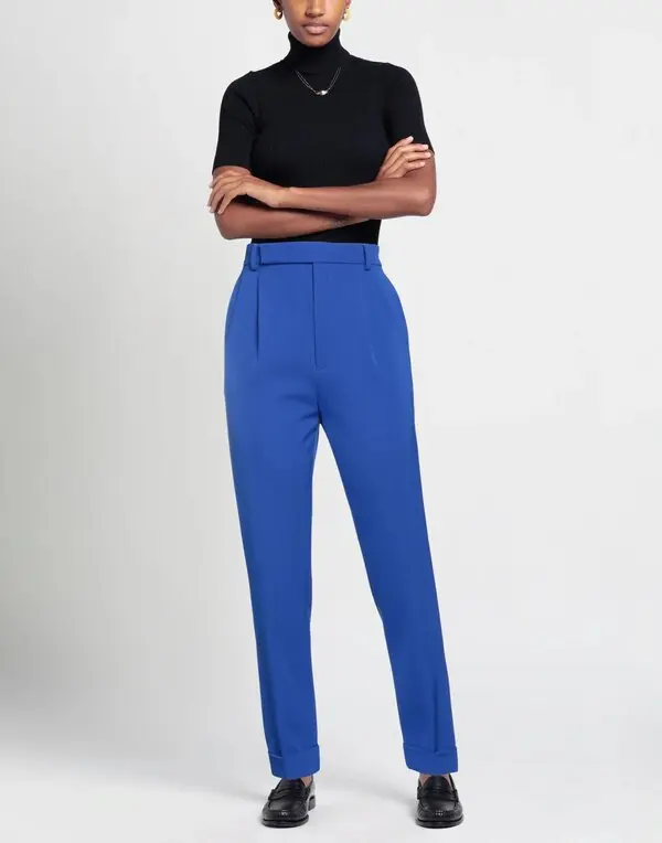 Saint Laurent Solid Color Formal Trousers