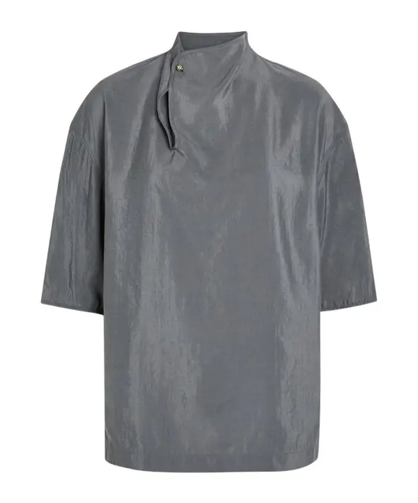 LEMAIRE Silk-blend Turtleneck Top