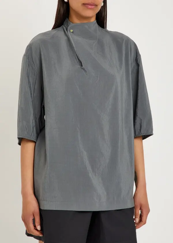 LEMAIRE Silk-blend Turtleneck Top