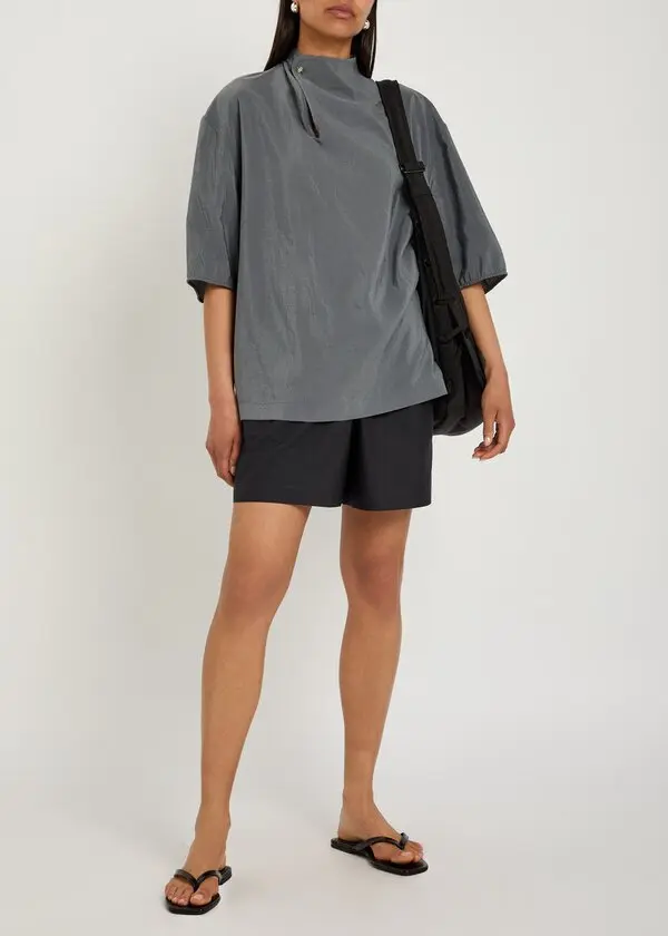 LEMAIRE Silk-blend Turtleneck Top
