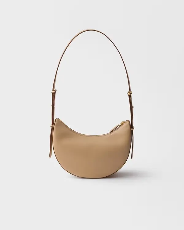 Prada Arqué Small Leather Shoulder Bag