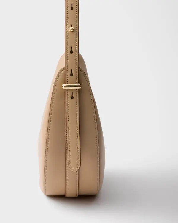 Prada Arqué Small Leather Shoulder Bag