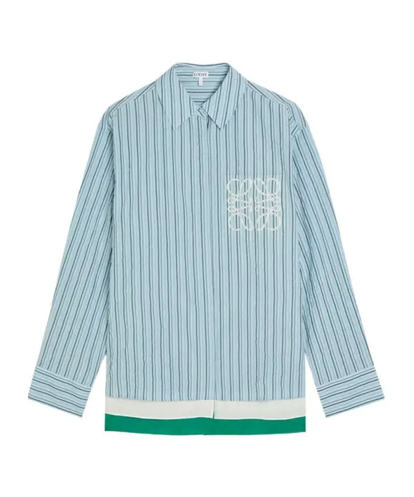 Loewe Color-block Striped Shirt