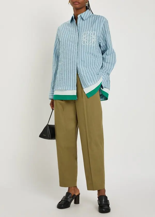 Loewe Color-block Striped Shirt