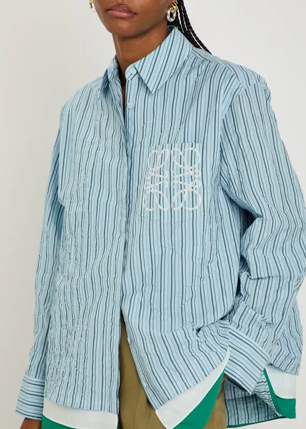 Loewe Color-block Striped Shirt