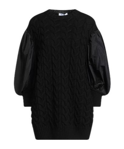 Max Mara Knit Dress With Puff Sleeves