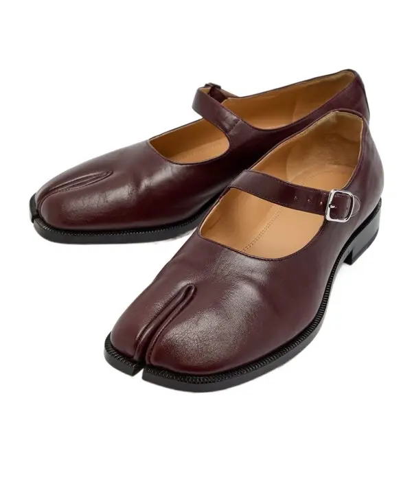 MAISON MARGIELA Mary Jane Flat Shoes - Multicolor