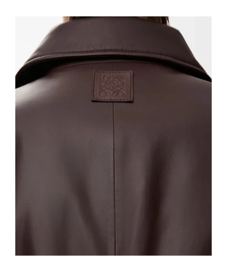 Loewe Coat In Nappa Lambskin