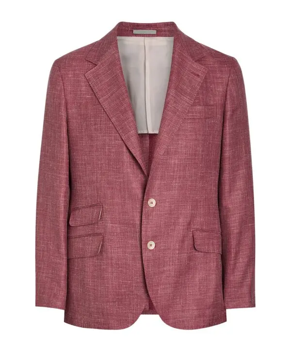 Brunello Cucinelli Silk Blend Blazer