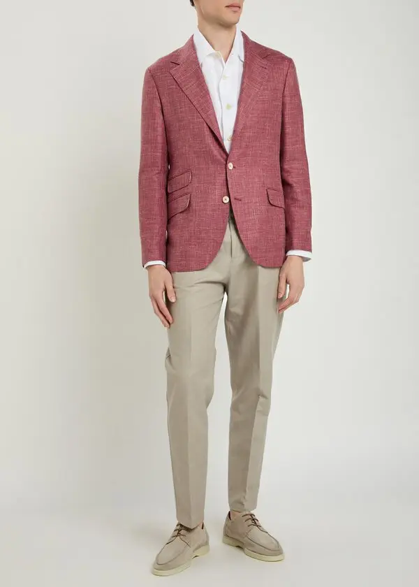 Brunello Cucinelli Silk Blend Blazer