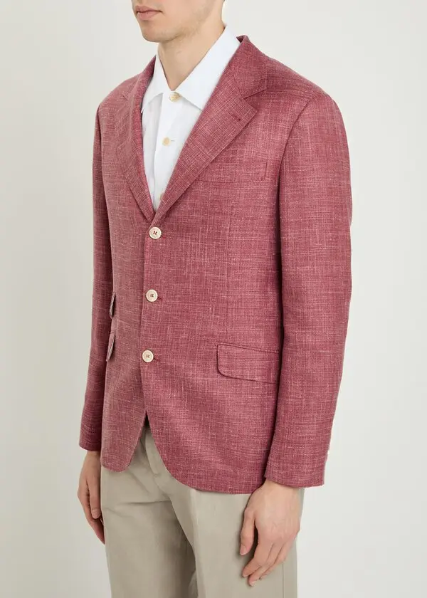 Brunello Cucinelli Silk Blend Blazer
