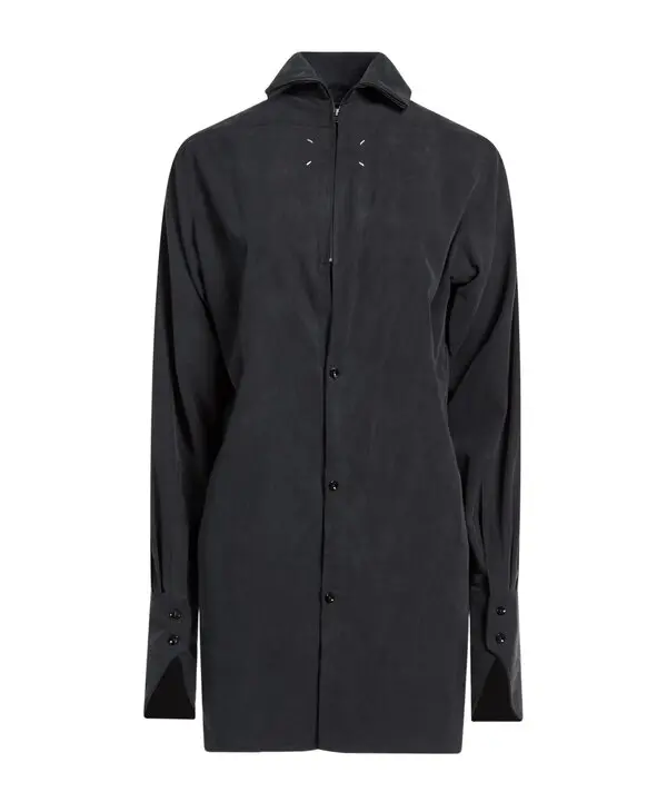 MAISON MARGIELA Printed Long Shirt - Black