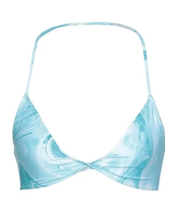 GANNI Triangle Bikini Top