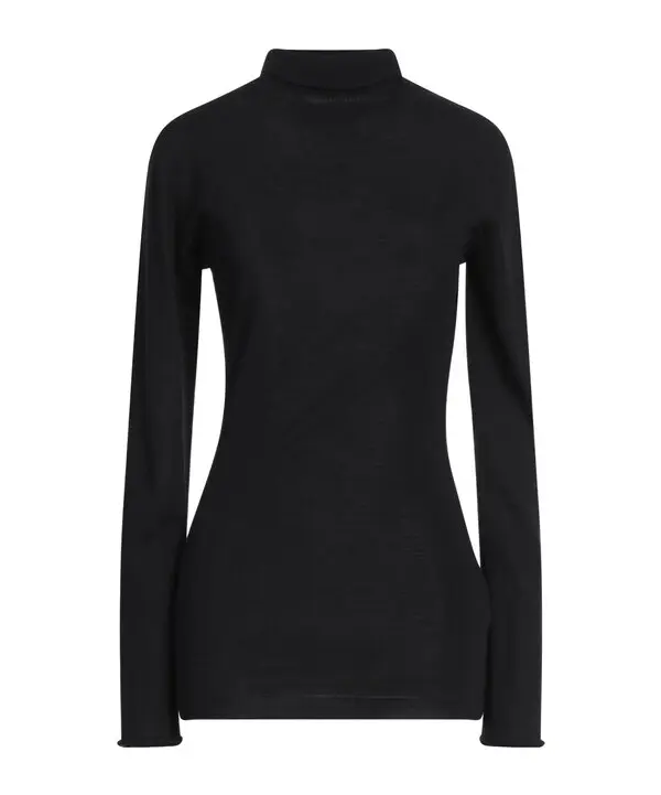 Marni Solid Color Wool Turtleneck Knit Sweater
