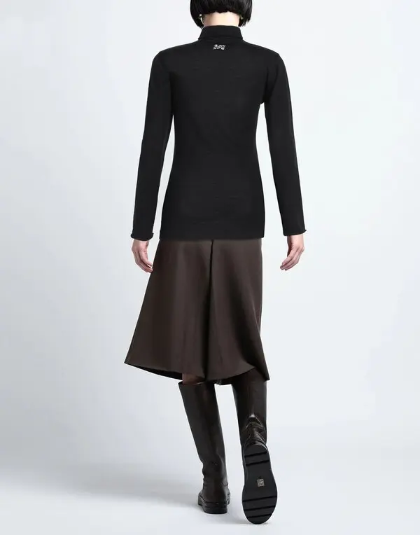 Marni Solid Color Wool Turtleneck Knit Sweater