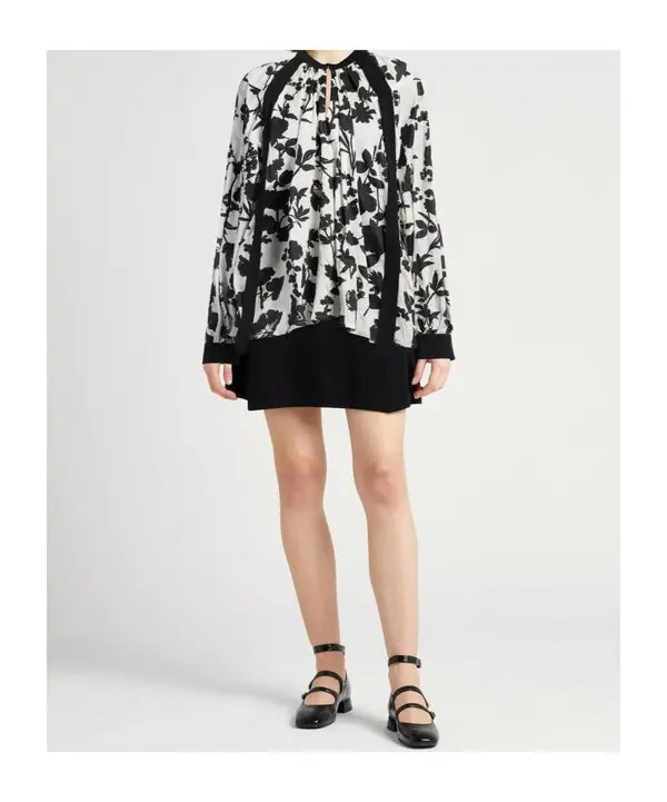 Max Mara Floral Print Kaftan