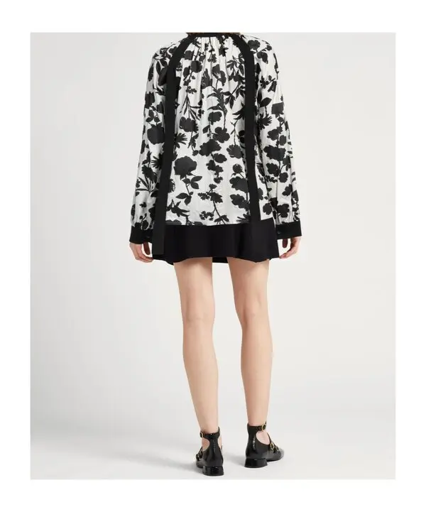 Max Mara Floral Print Kaftan