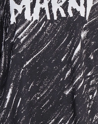 Marni Two-tone Printed T-shirt