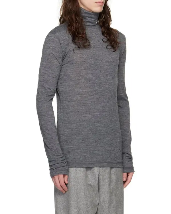 JIL SANDER Roll Neck Straight Hem Jumper