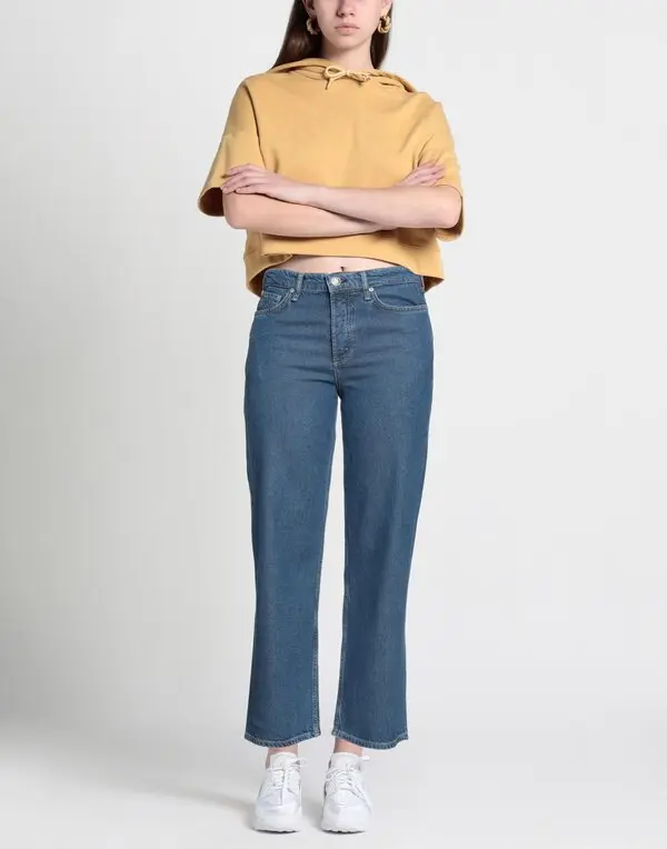 Rag & Bone Medium Straight Leg Jeans